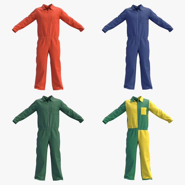 Overalls 3D Models for Download | TurboSquid