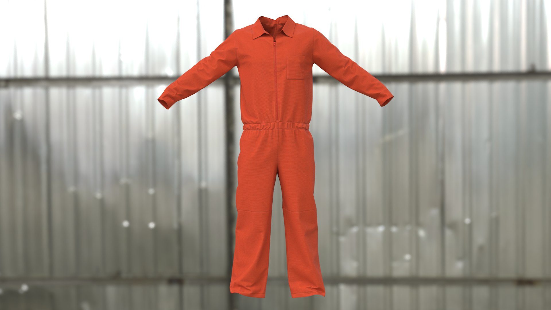 3D Prison Overalls Collection - TurboSquid 2052380