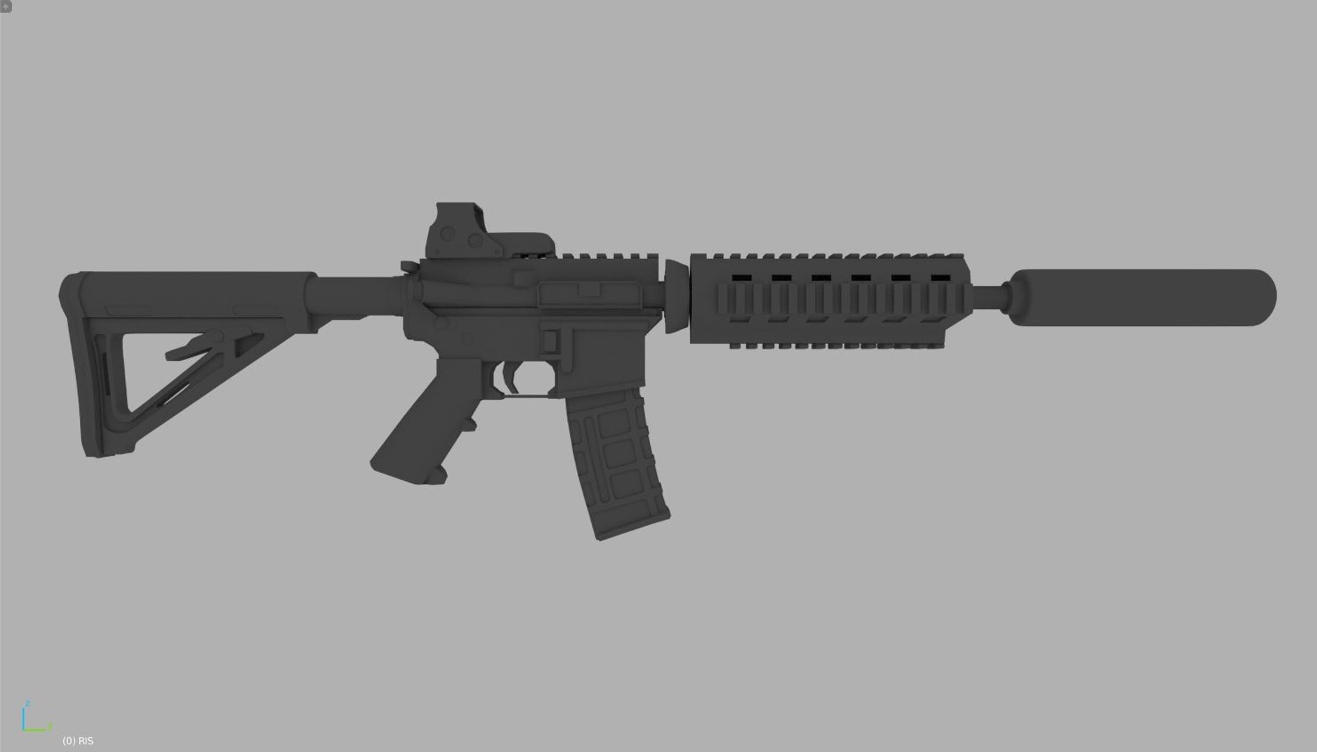 3d Fbx M4 Custom