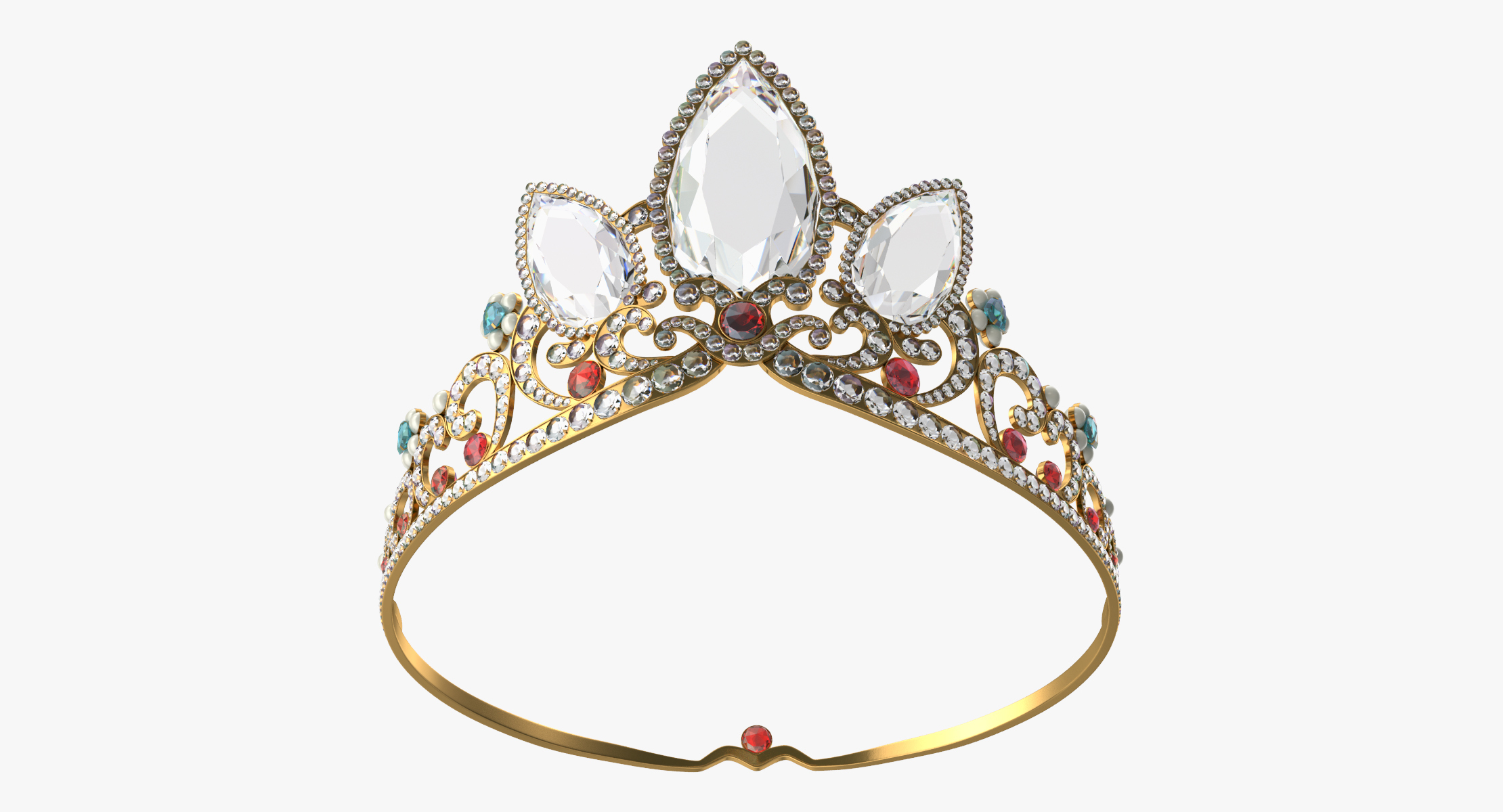 modelo 3d Tiara de Repunzel - TurboSquid 1037305
