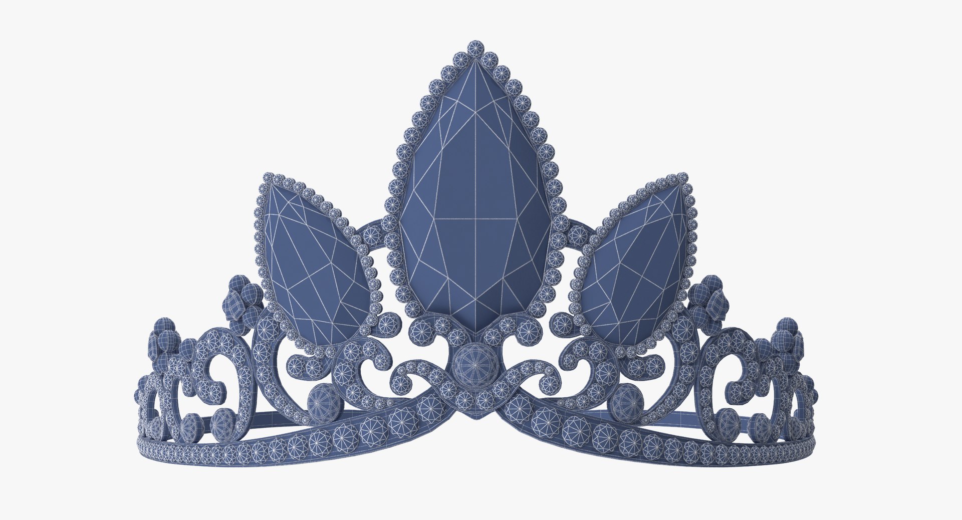 3d Model Rapunzel S Tiara
