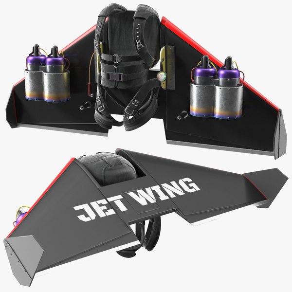 Jet Wing 3D model - TurboSquid 1735849