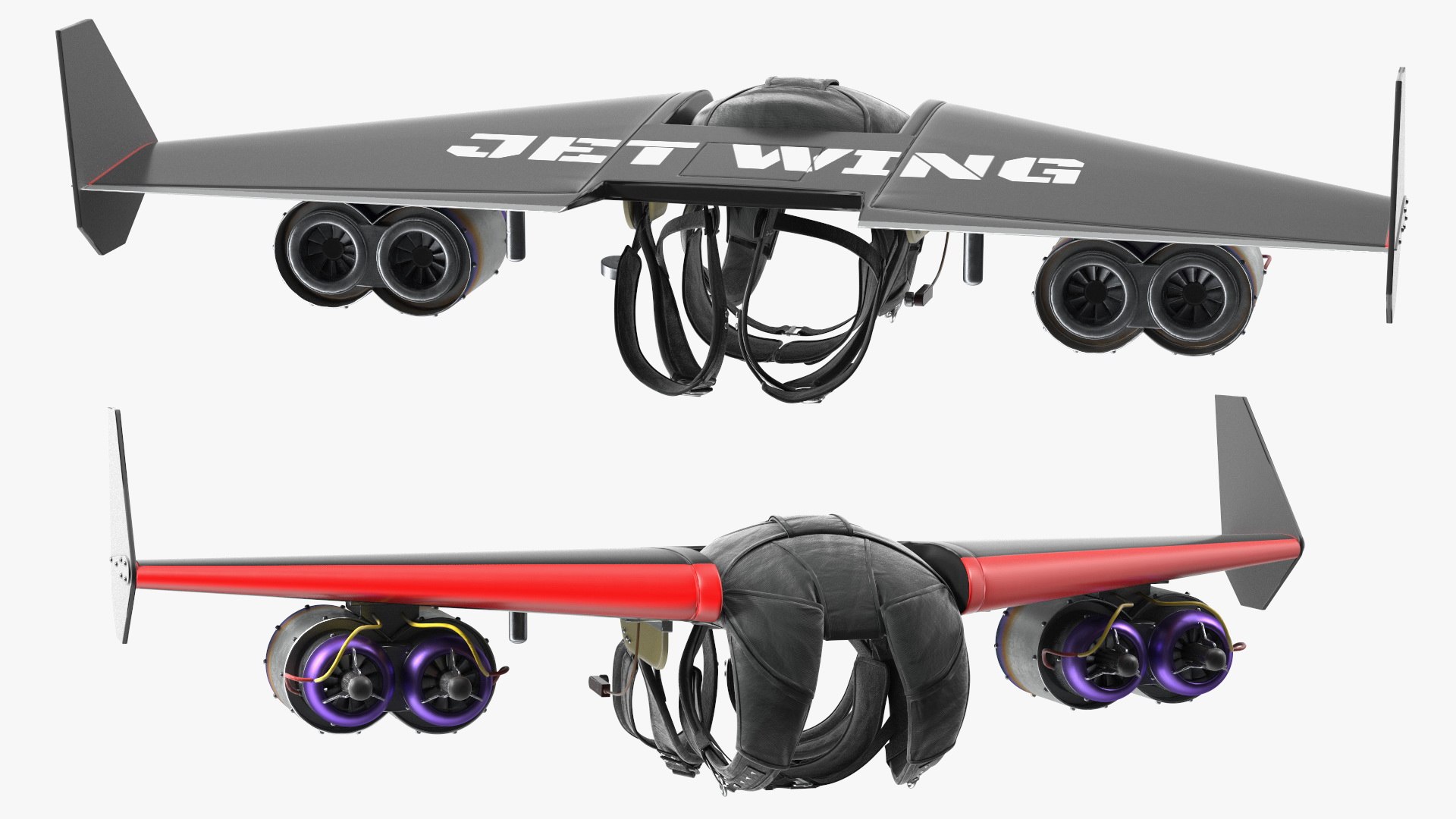 Jet Wing 3D model - TurboSquid 1735849