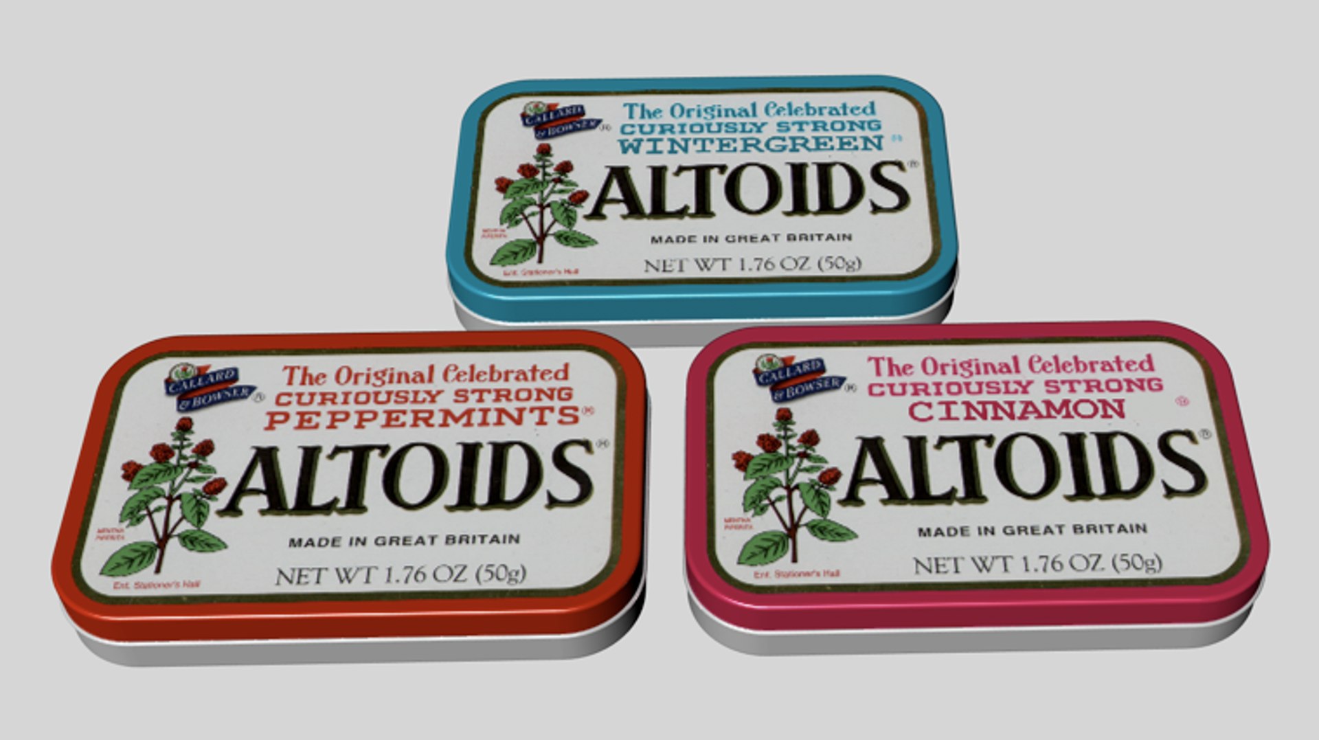Altoids 3d Model