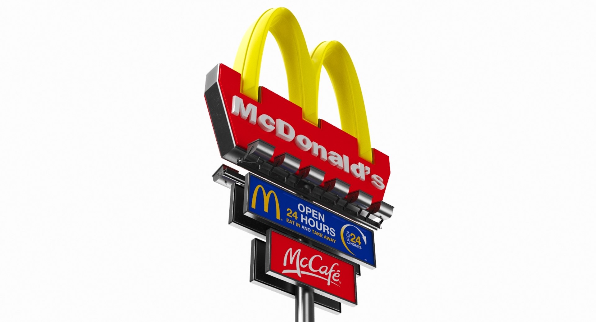 Mcdonald Sign 3D Model - TurboSquid 1369911