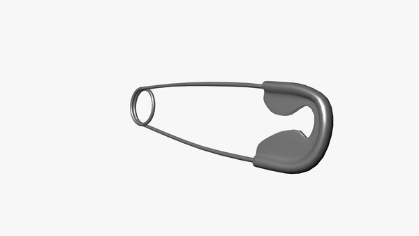 Safety pin 3D model - TurboSquid 1626486