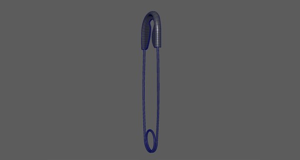 Safety pin 3D model - TurboSquid 1626486