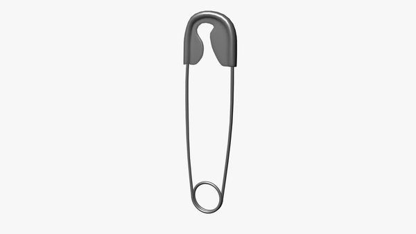 Safety pin 3D model - TurboSquid 1626486