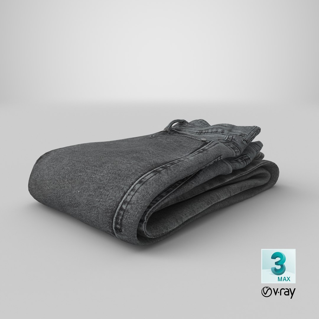 3D model realistic jeans 3 - TurboSquid 1556157