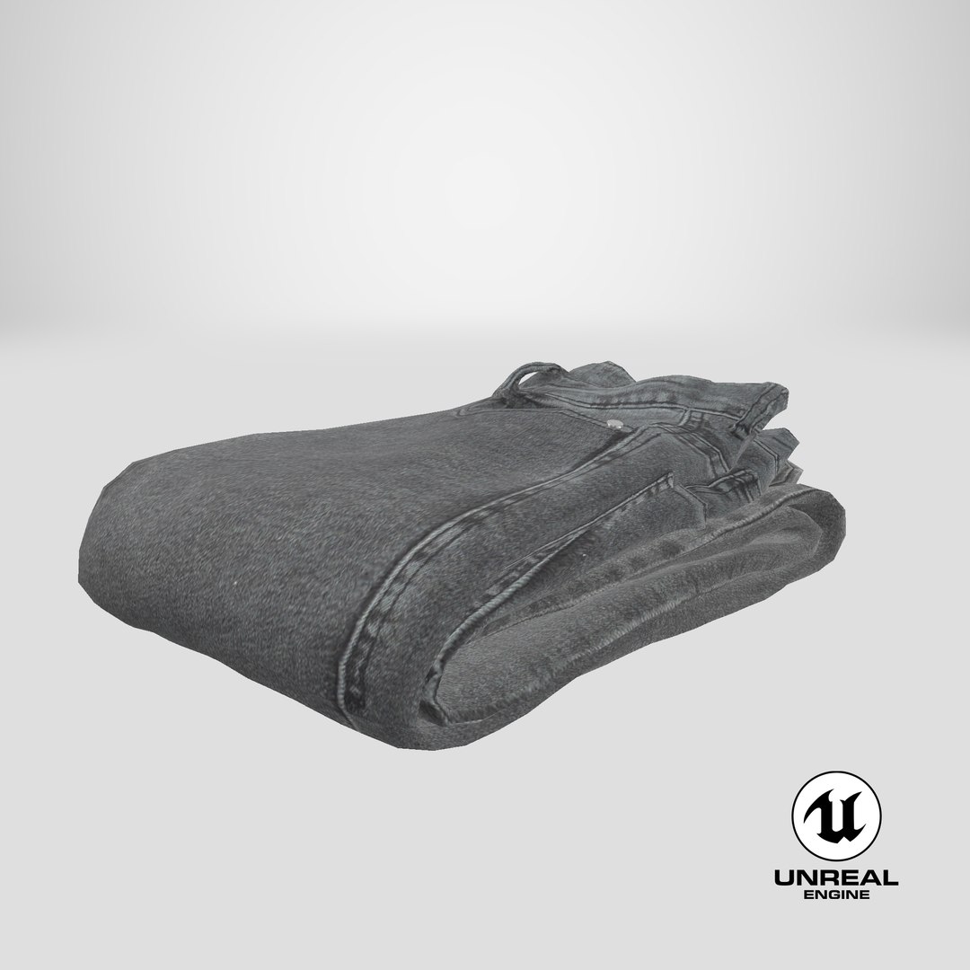 3D model realistic jeans 3 - TurboSquid 1556157
