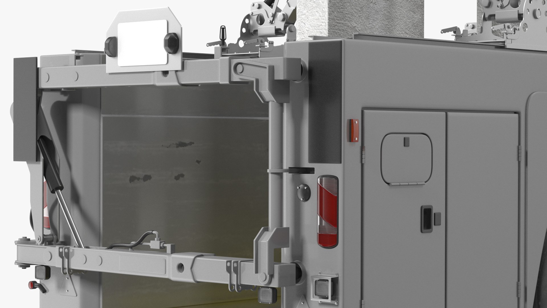 Concrete Panel Semi Trailer 3D - TurboSquid 1748233