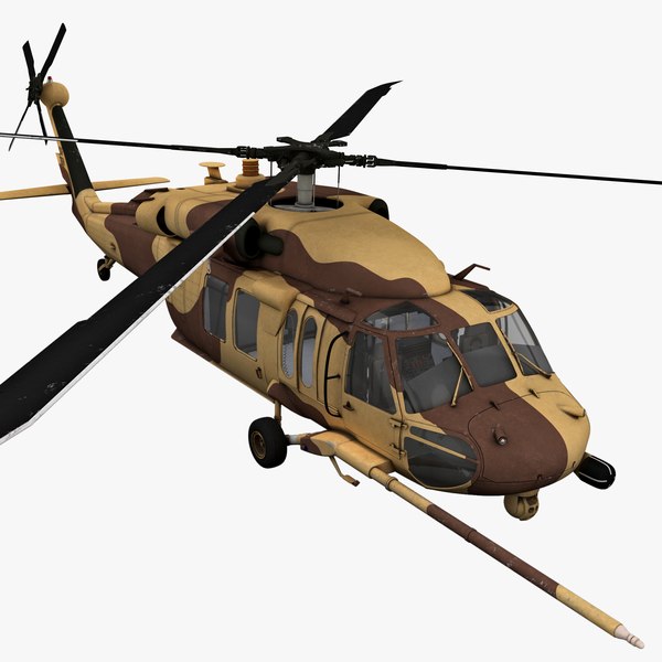 hh-60 pave hawk 2 3d max