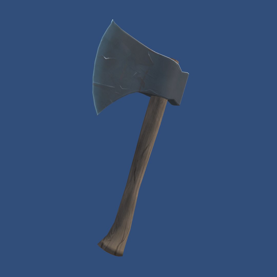 Free Mobile Ready Axe Model - TurboSquid 1448039