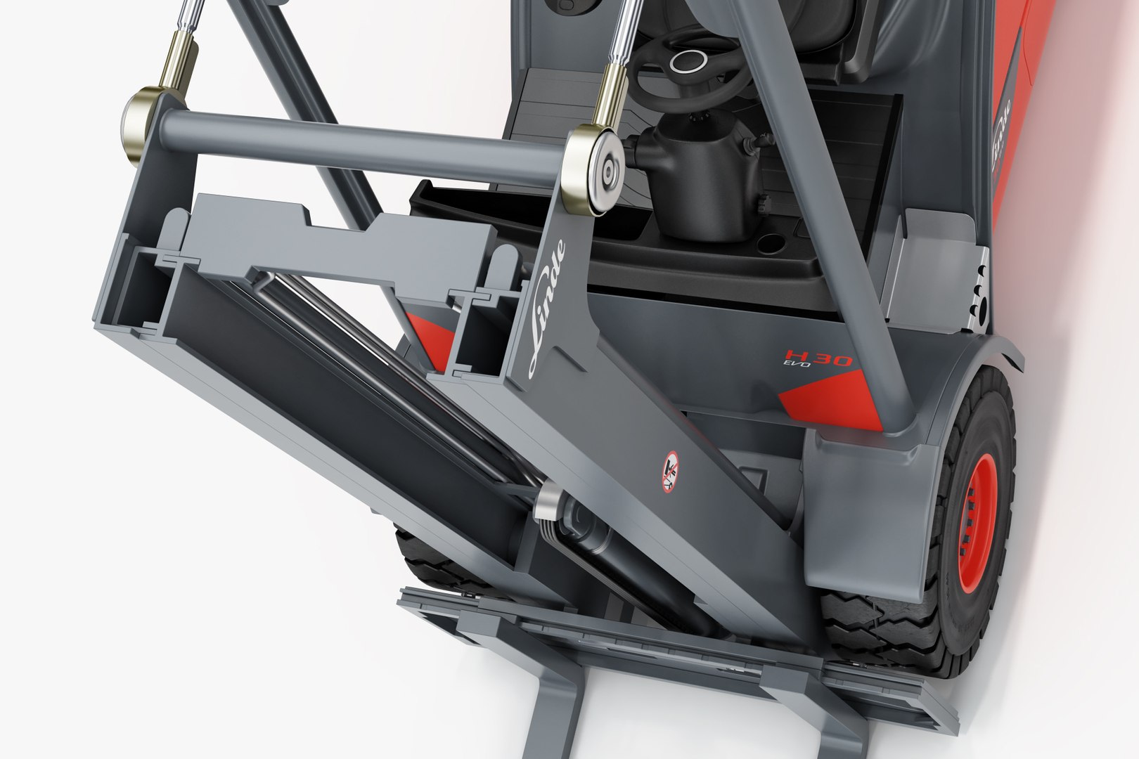 Electric Forklift Linde E30 3D Model - TurboSquid 1608054