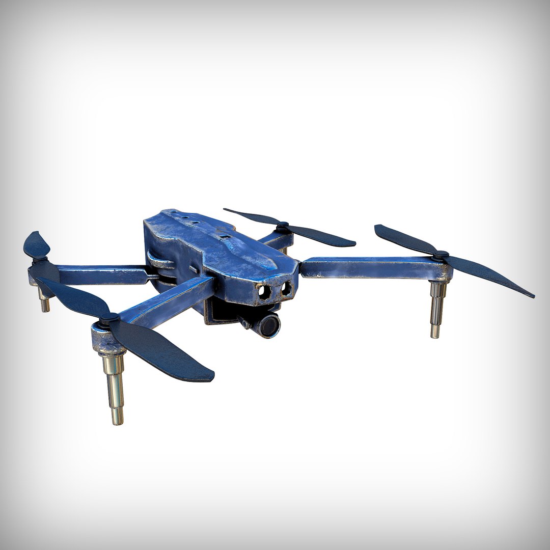 3D old drone - TurboSquid 1879164