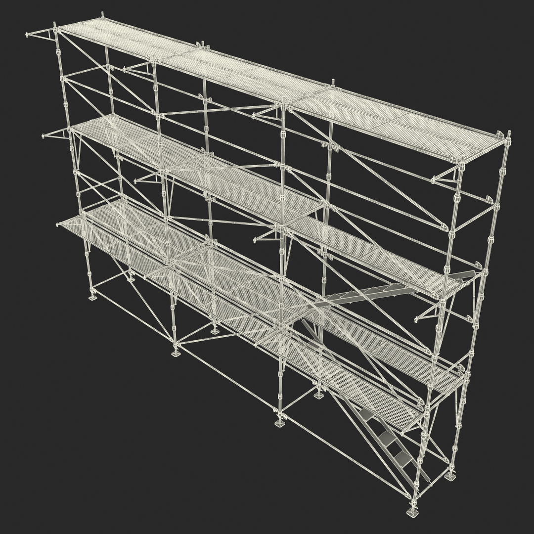 3dsmax scaffolding build