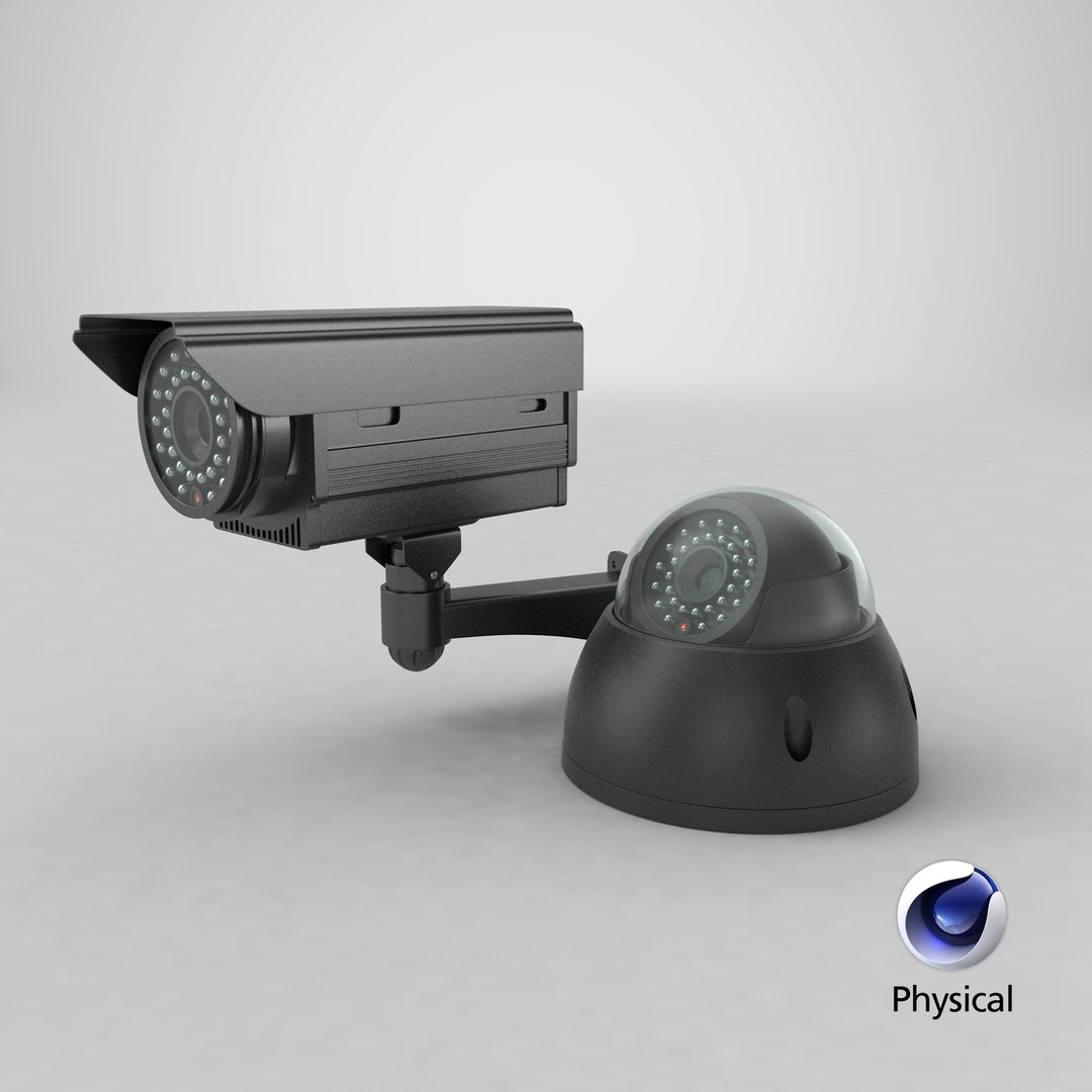 Real Security Cameras 3D Model - TurboSquid 1672294