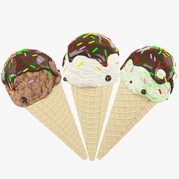 3D ice cream - TurboSquid 1164131