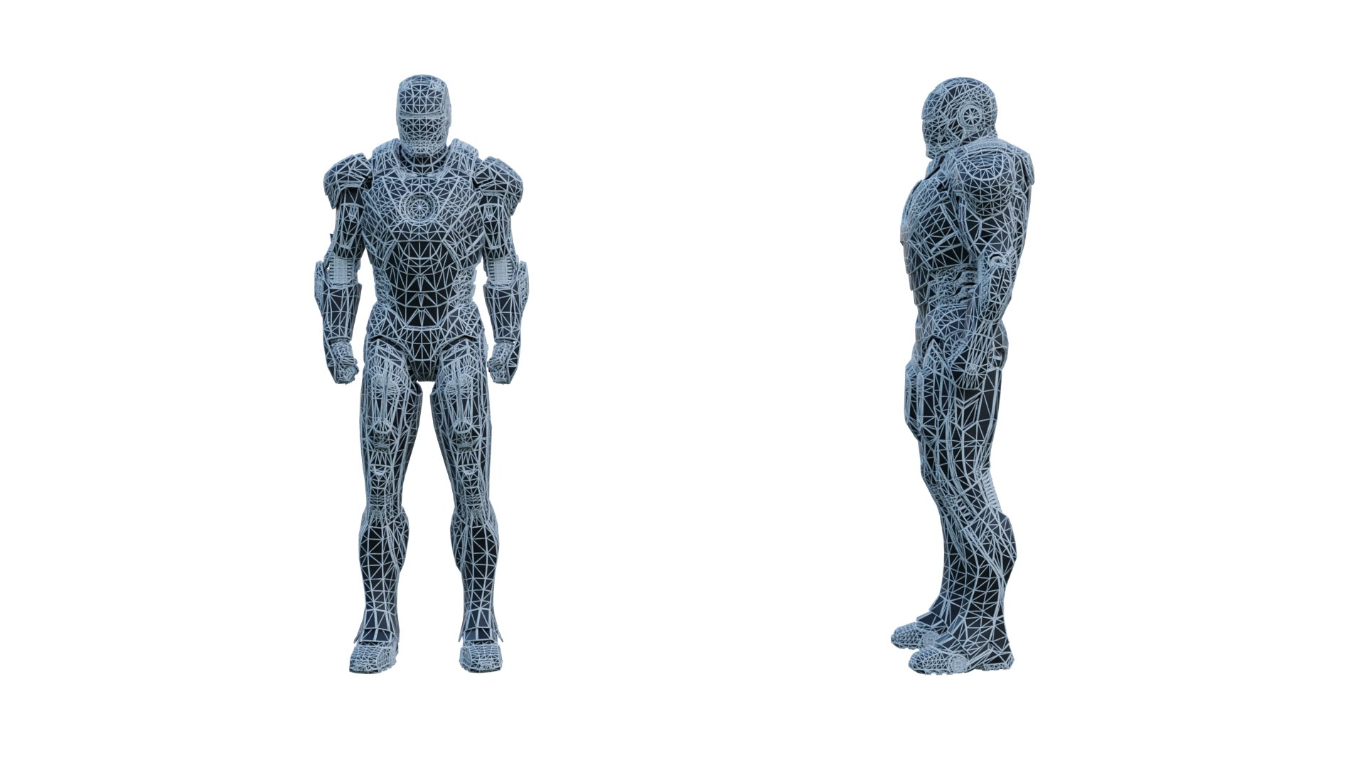 3D Model Iron Man - Mk 7 - TurboSquid 1743228