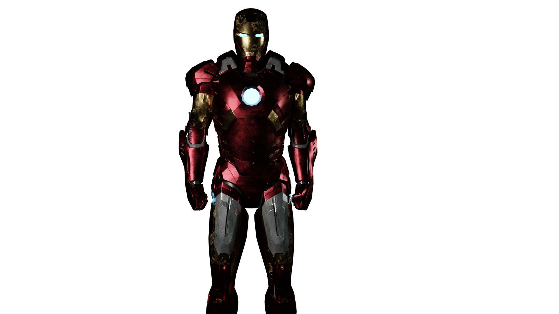 3D Model Iron Man - Mk 7 - TurboSquid 1743228