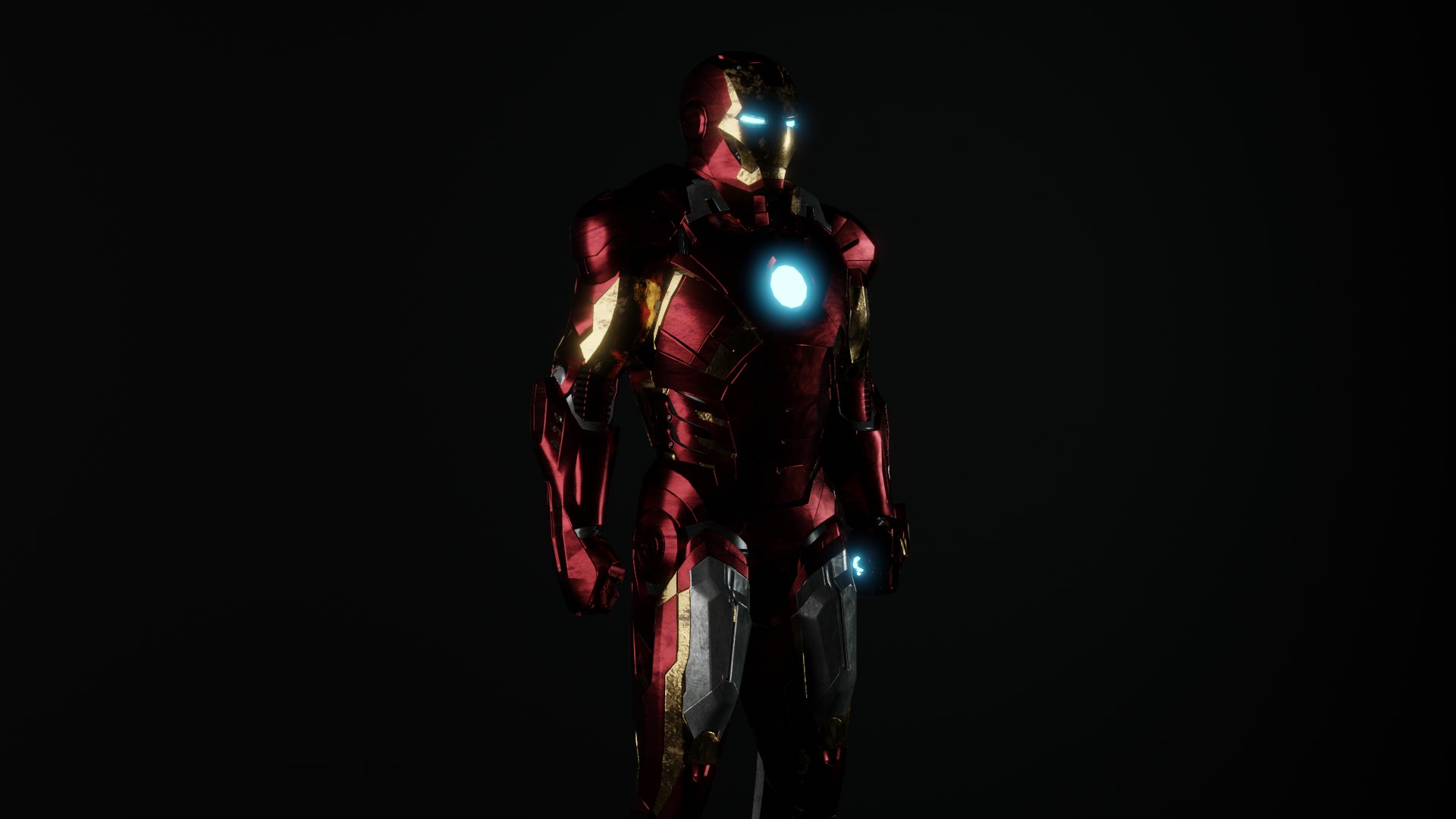 3D Model Iron Man - Mk 7 - TurboSquid 1743228