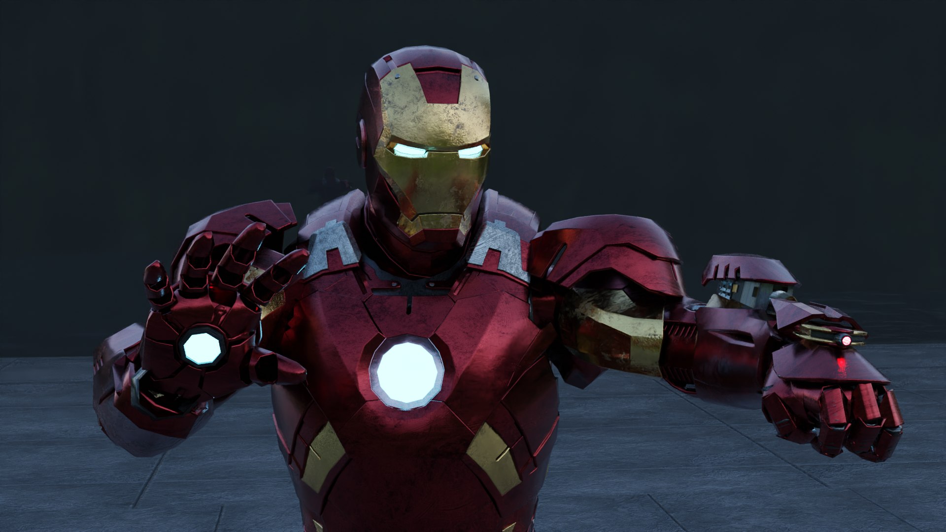 3D Model Iron Man - Mk 7 - TurboSquid 1743228