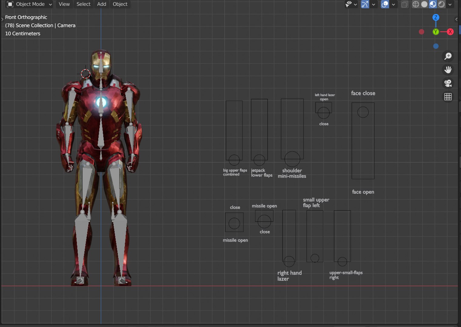 3D Model Iron Man - Mk 7 - TurboSquid 1743228