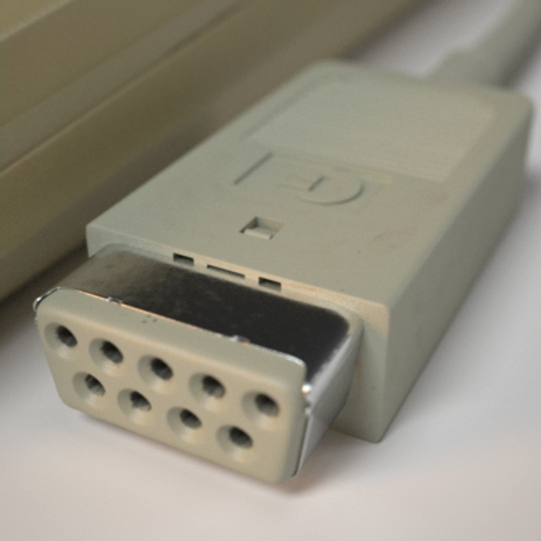 Commodore Amiga Mouse 3d Obj