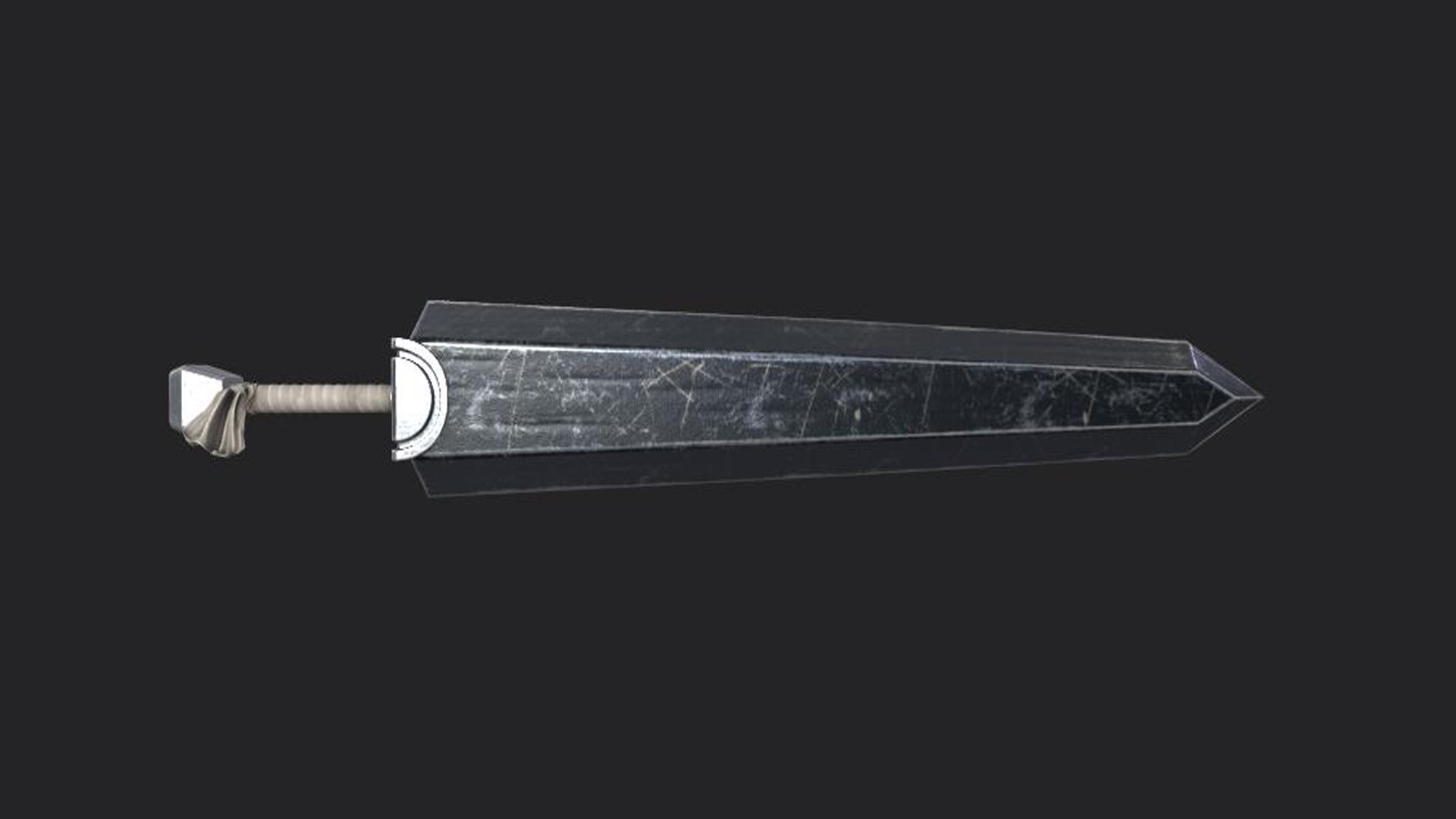 Free Berserk - Dragon Slayer Sword - Asset 3D Model - TurboSquid 2016025