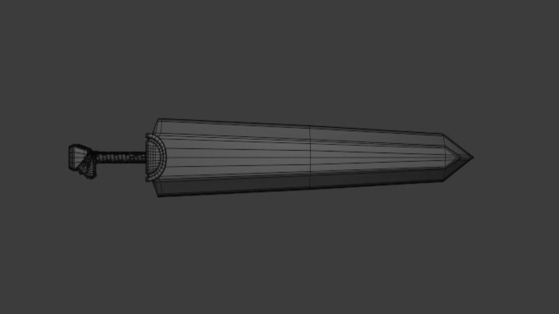 Free Berserk - Dragon Slayer Sword - Asset 3D Model - TurboSquid 2016025