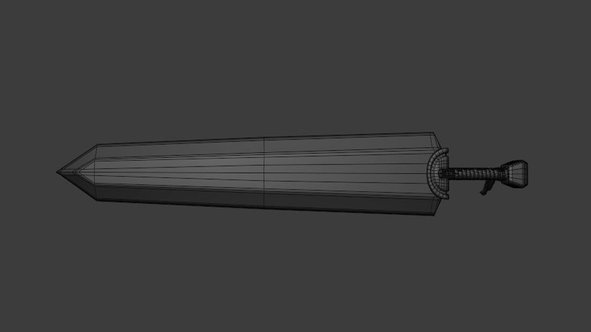 Free Berserk - Dragon Slayer Sword - Asset 3D Model - TurboSquid 2016025