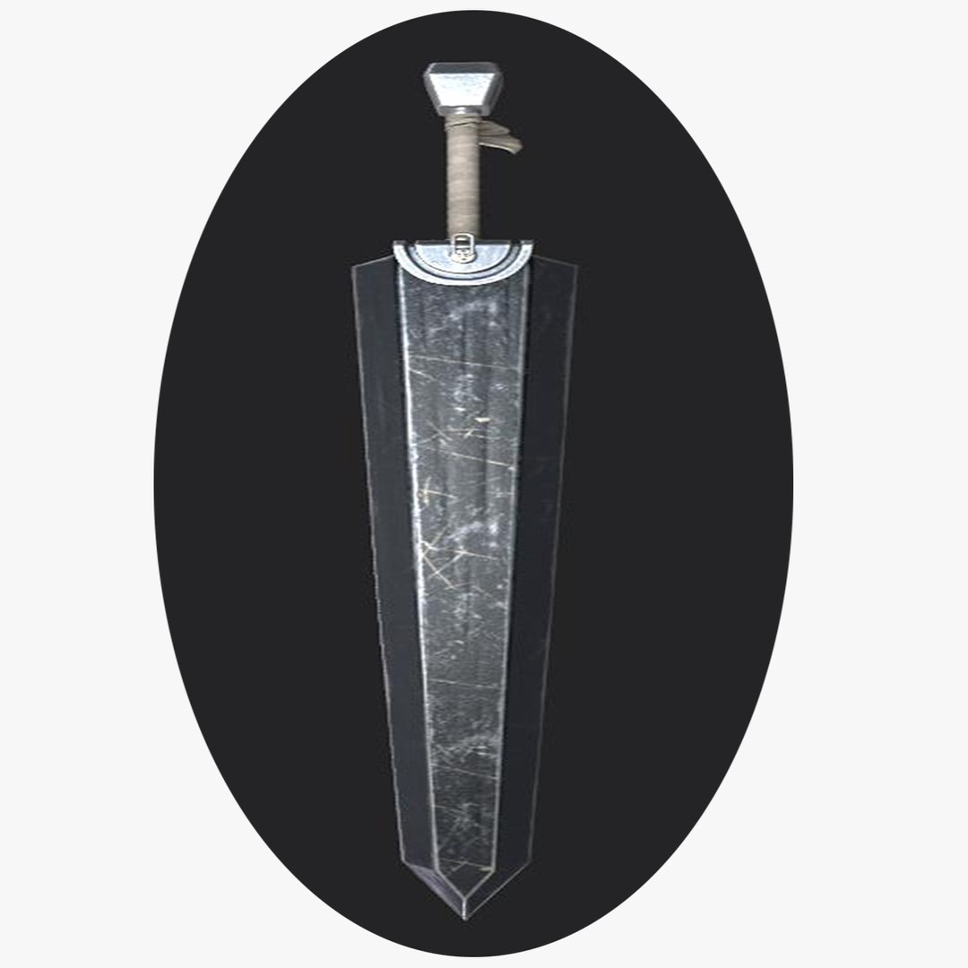 Free Berserk - Dragon Slayer Sword - Asset 3D model - TurboSquid 2016025
