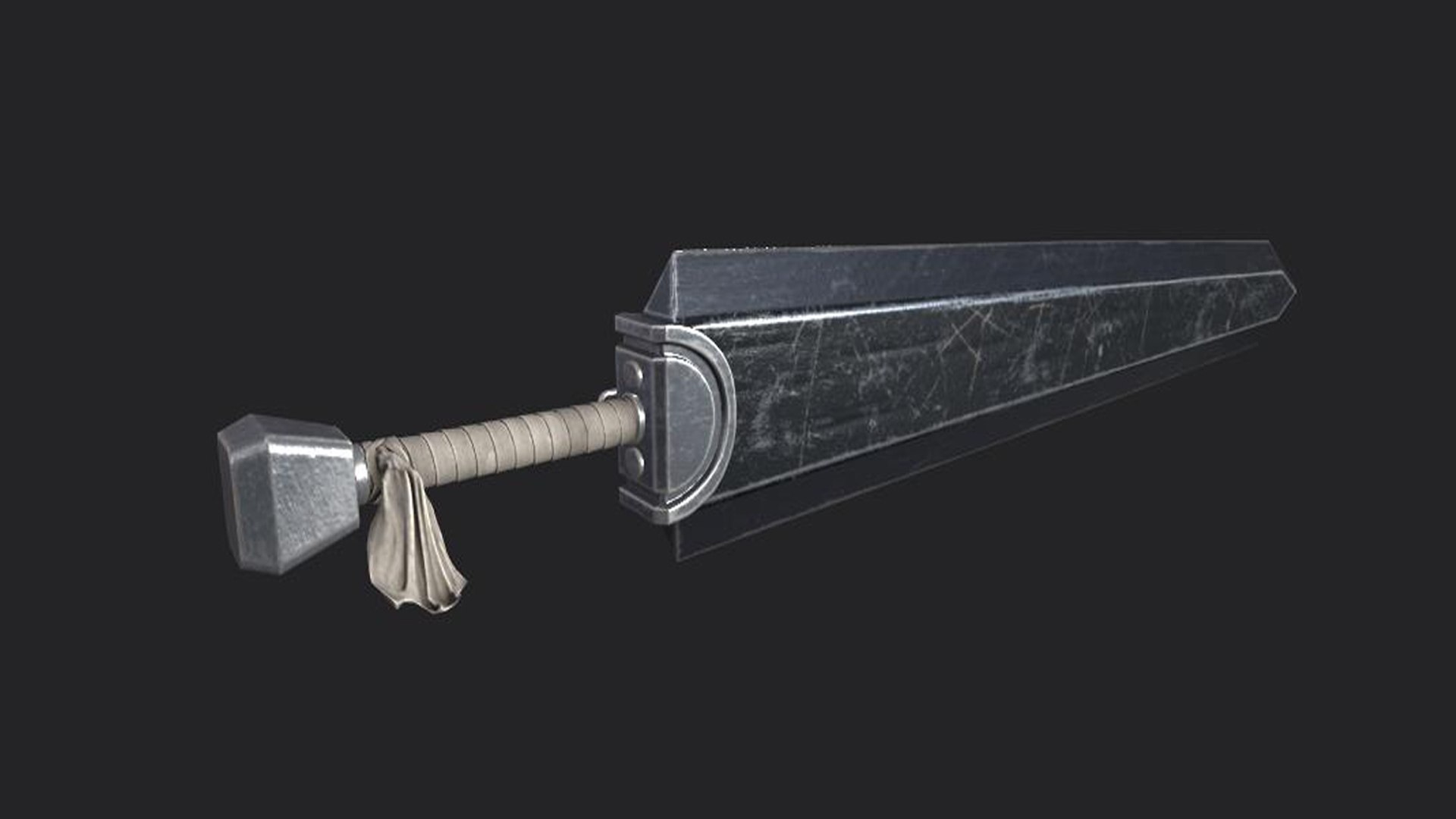 Free Berserk - Dragon Slayer Sword - Asset 3D Model - TurboSquid 2016025