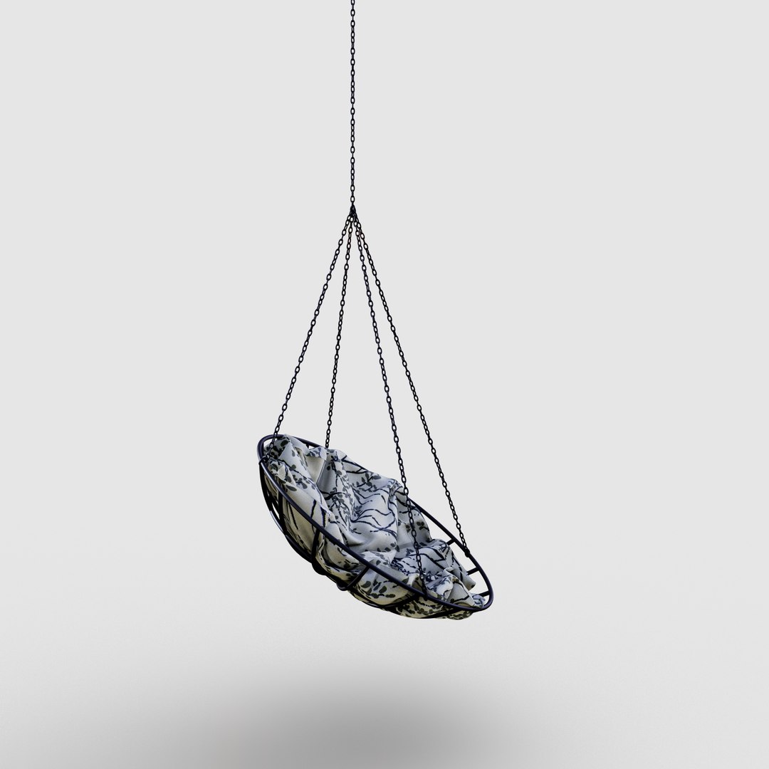 R suspended swing 3D model - TurboSquid 1389553