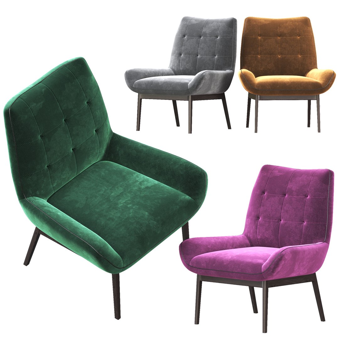 Lucerneaccentchair 3D Model - TurboSquid 1831803