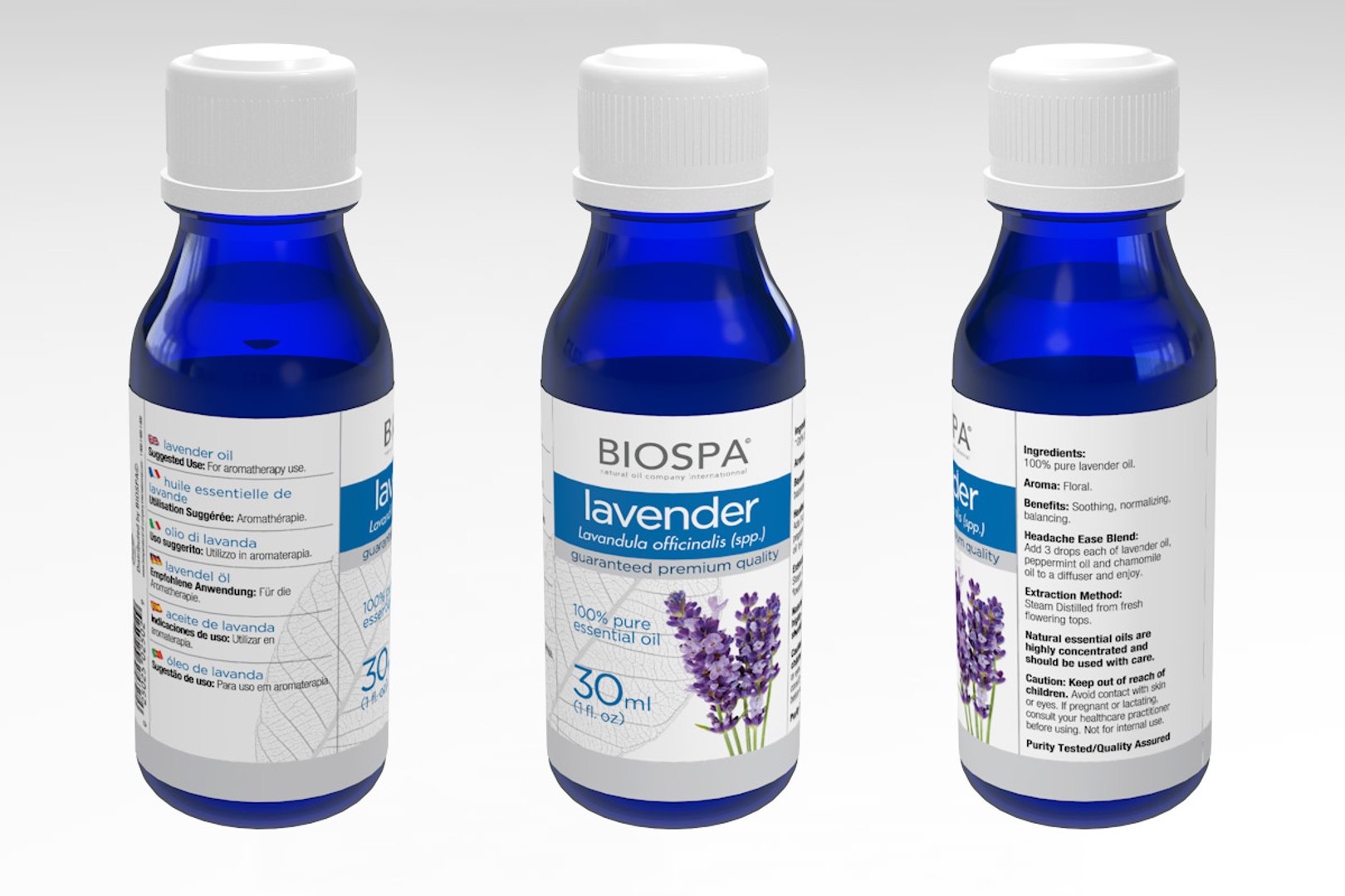 Essential Oils 3d Model