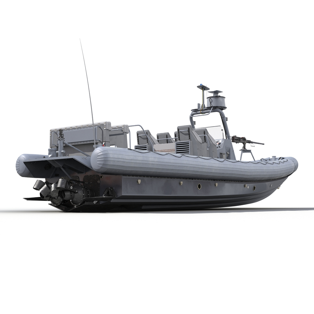 naval special warfare rigid 3d model