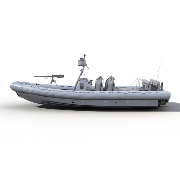 naval special warfare rigid 3d model