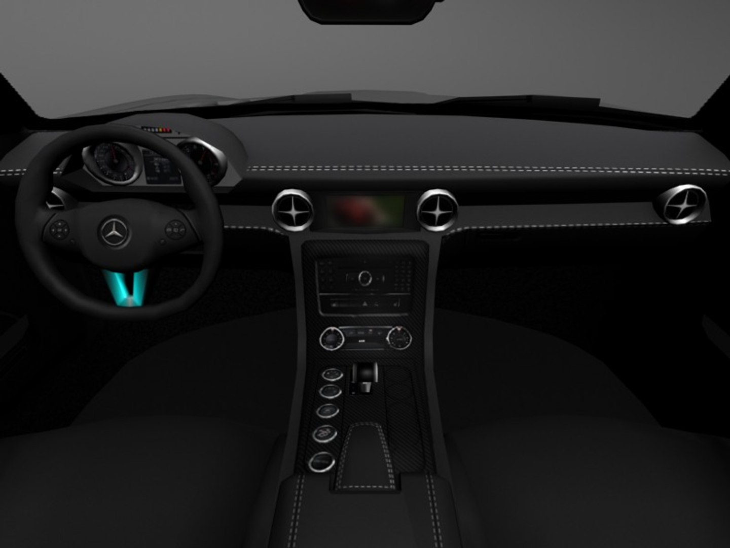 3d mercedes benz sls amg