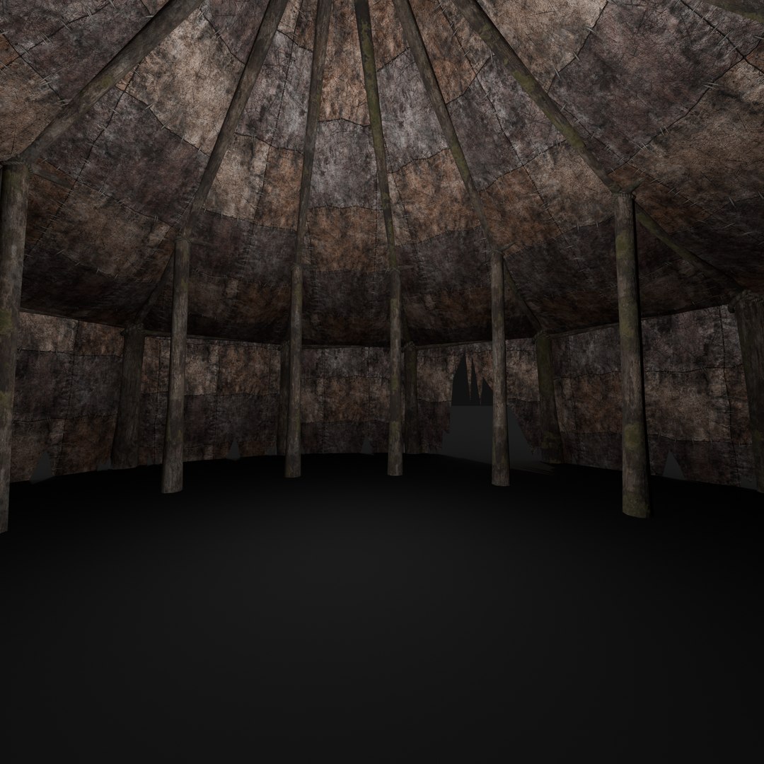 ORC ORCISH BARBARIAN TENT CAMP HOUSES COTTAGES TENTS COLLECTION 3D ...
