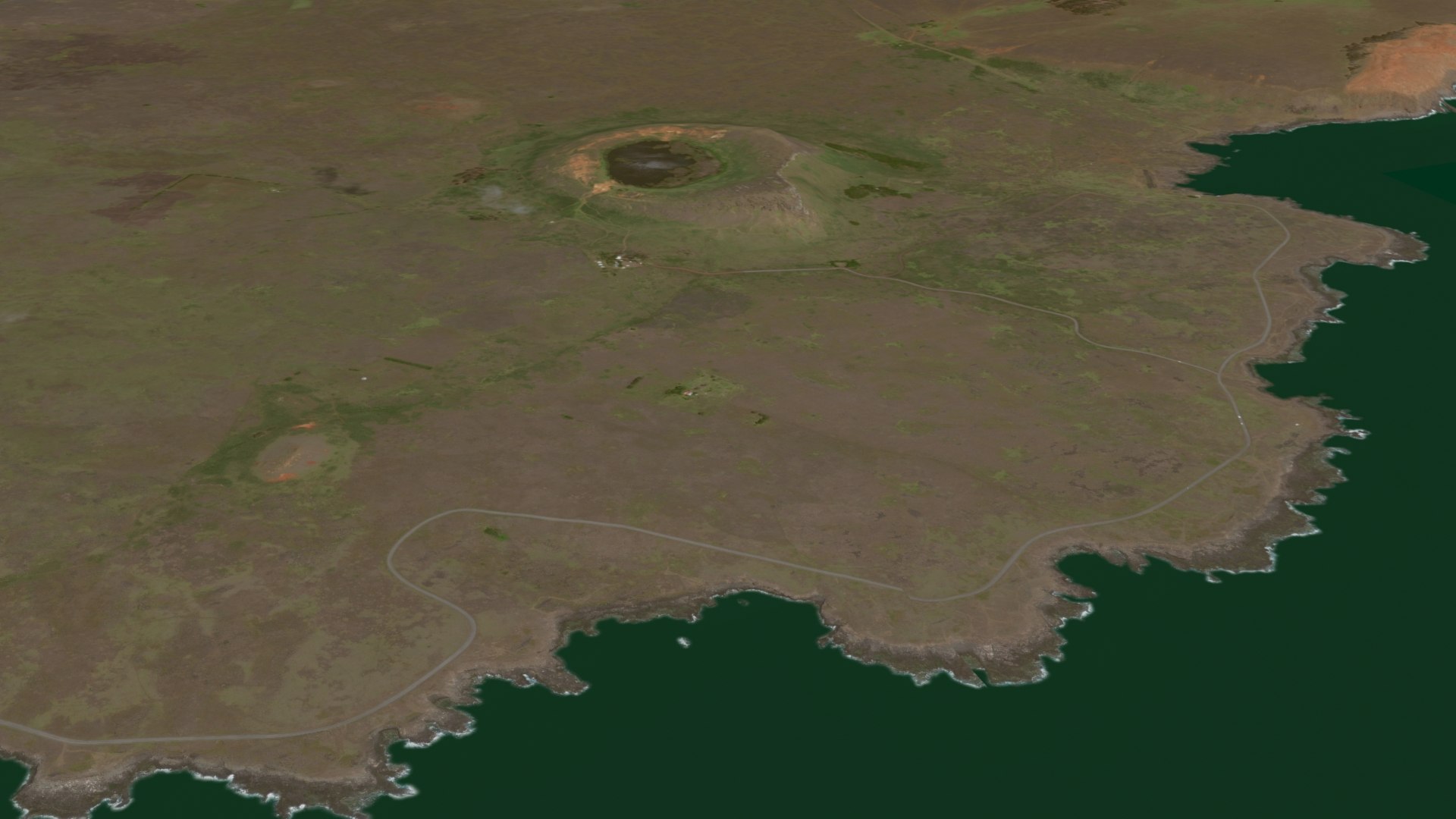 Poike Volcano - Easter Island 3D Model - TurboSquid 1884364