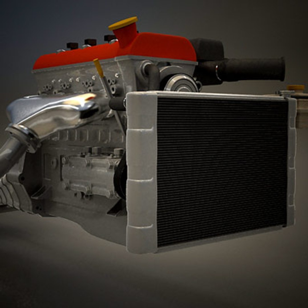 3d Model Of R4 Engine