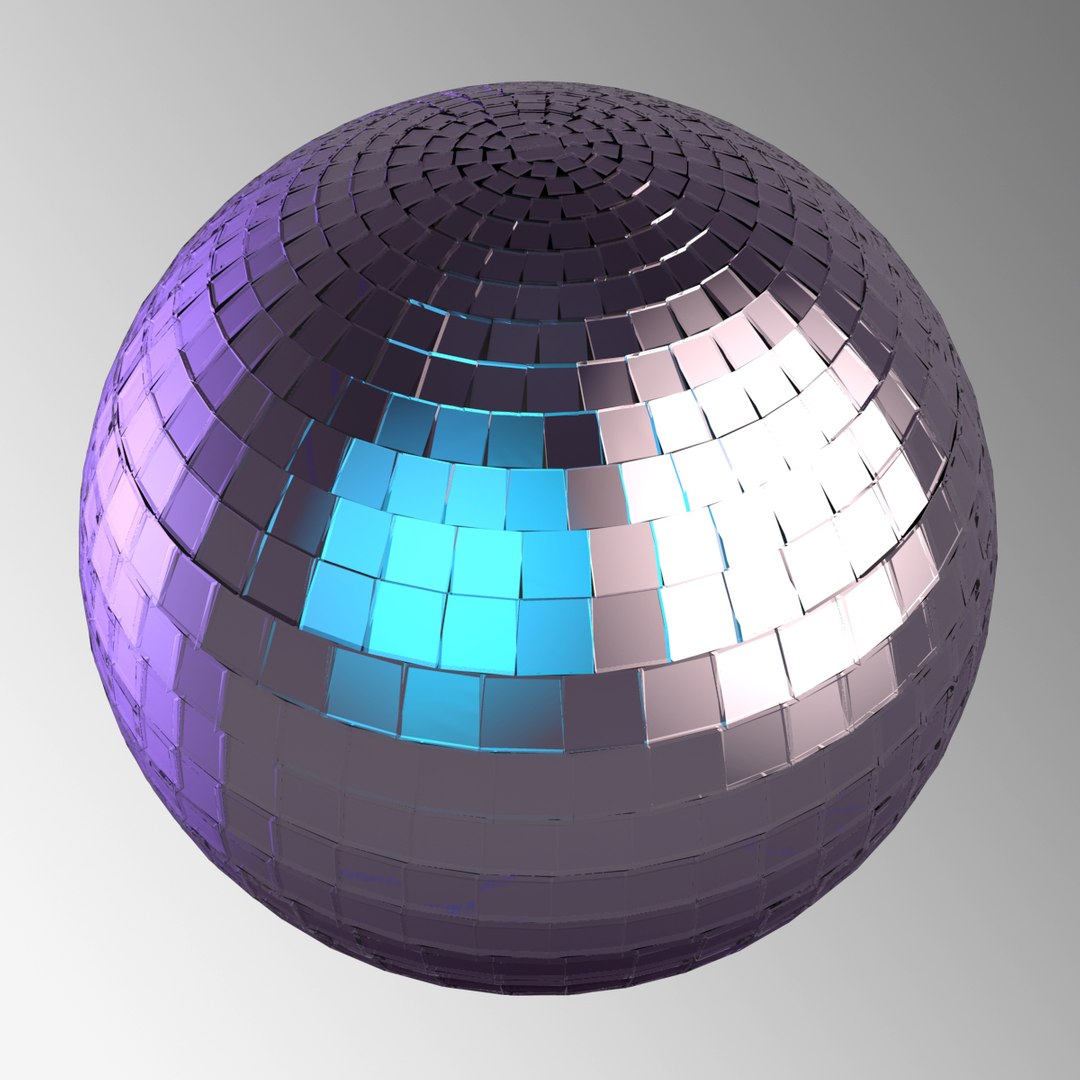 3d Disco Ball Model