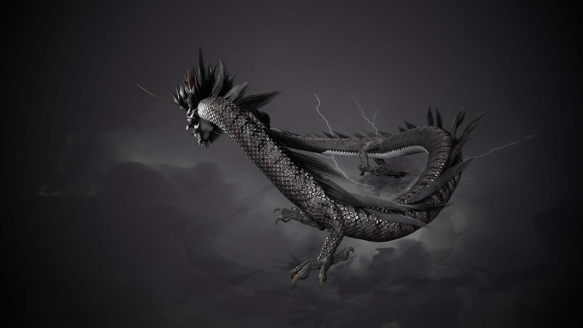 3D Chinese Dragon Loong Model - TurboSquid 2219072