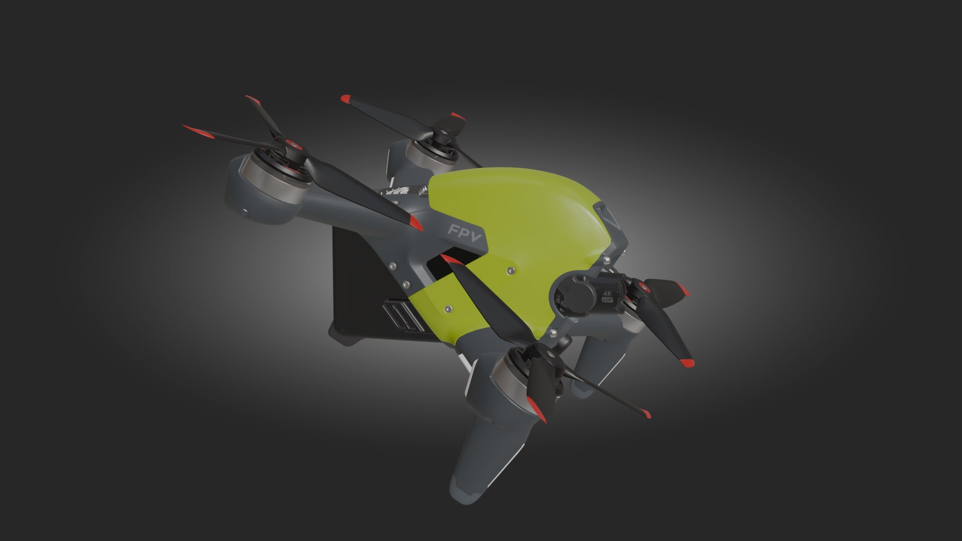 High Quality FPV Drone 3D Model 3D Model - TurboSquid 2313546