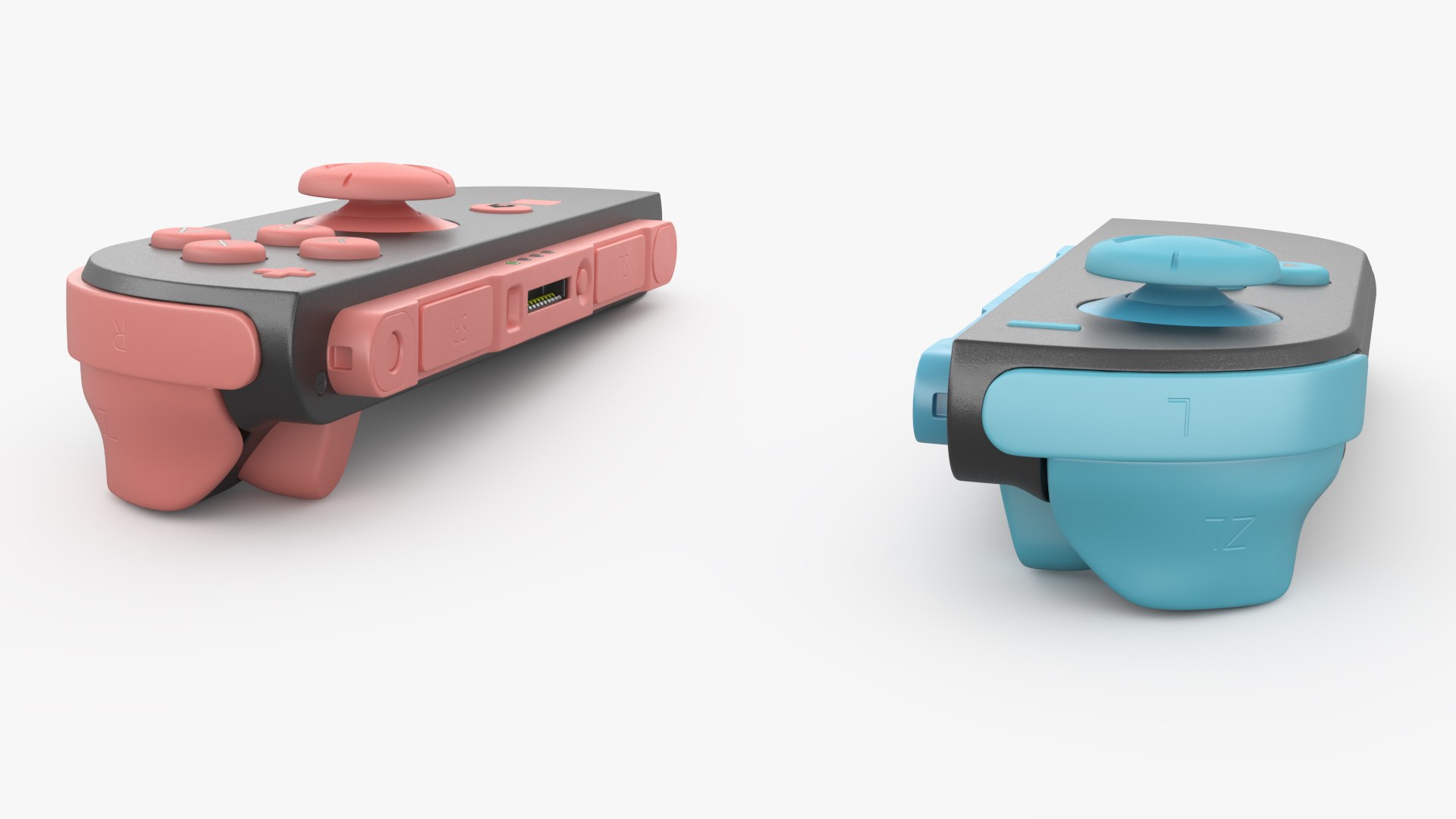 Color Controllers Nintendo Switch 2 3D Model - TurboSquid 2399419