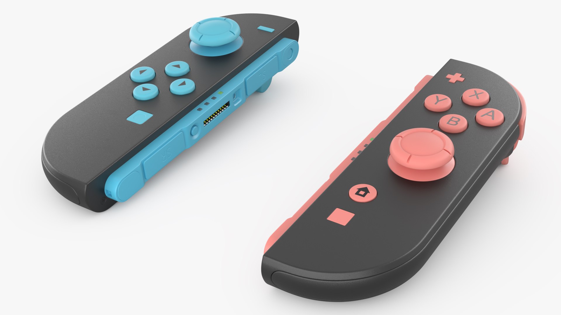 Color Controllers Nintendo Switch 2 3D Model - TurboSquid 2399419