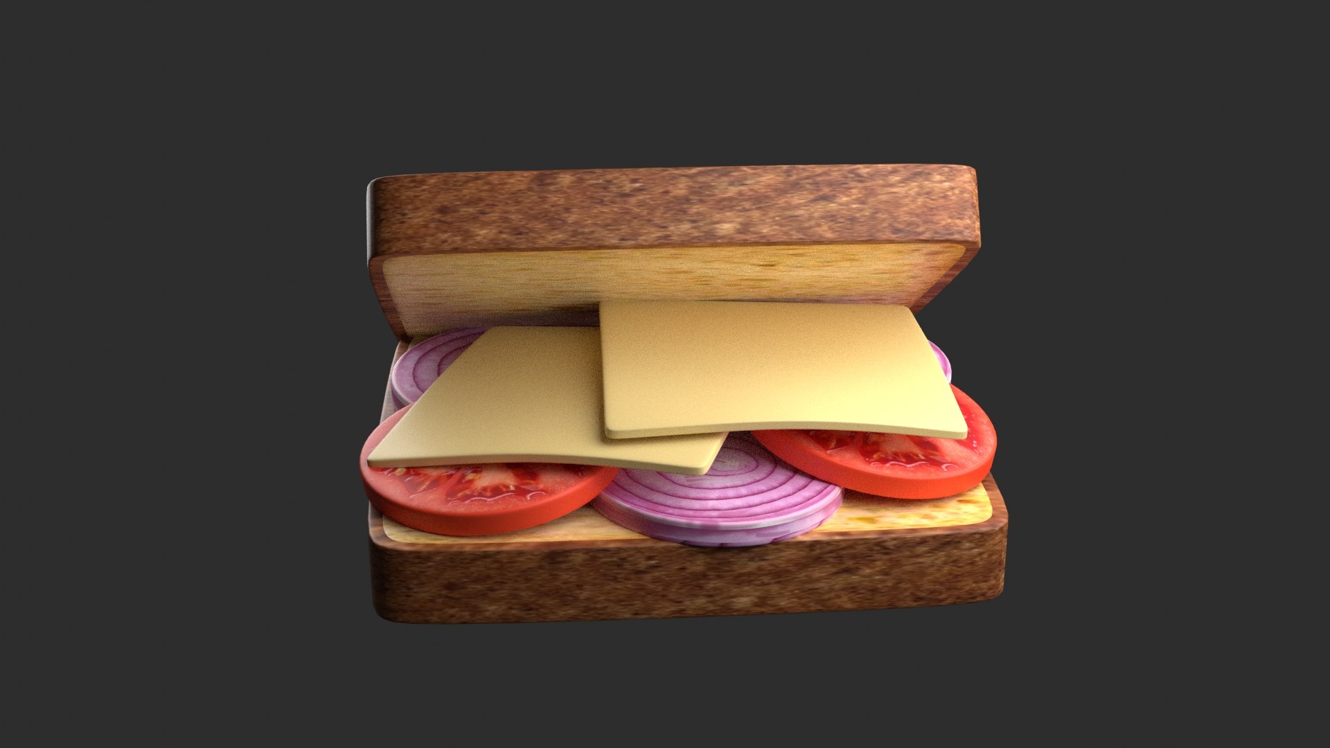3D Sandwich - TurboSquid 2049030