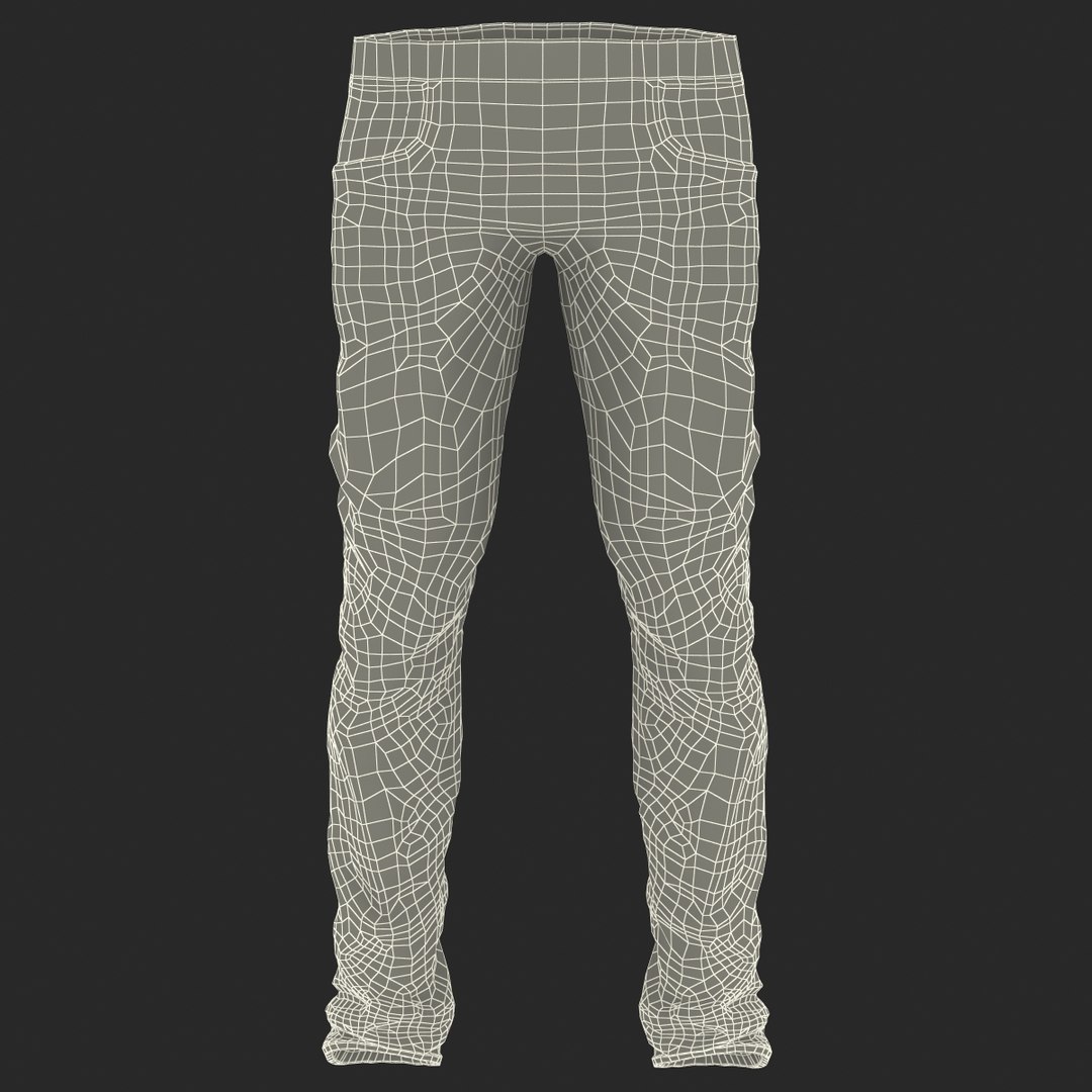 Jeans Pants 3d Model
