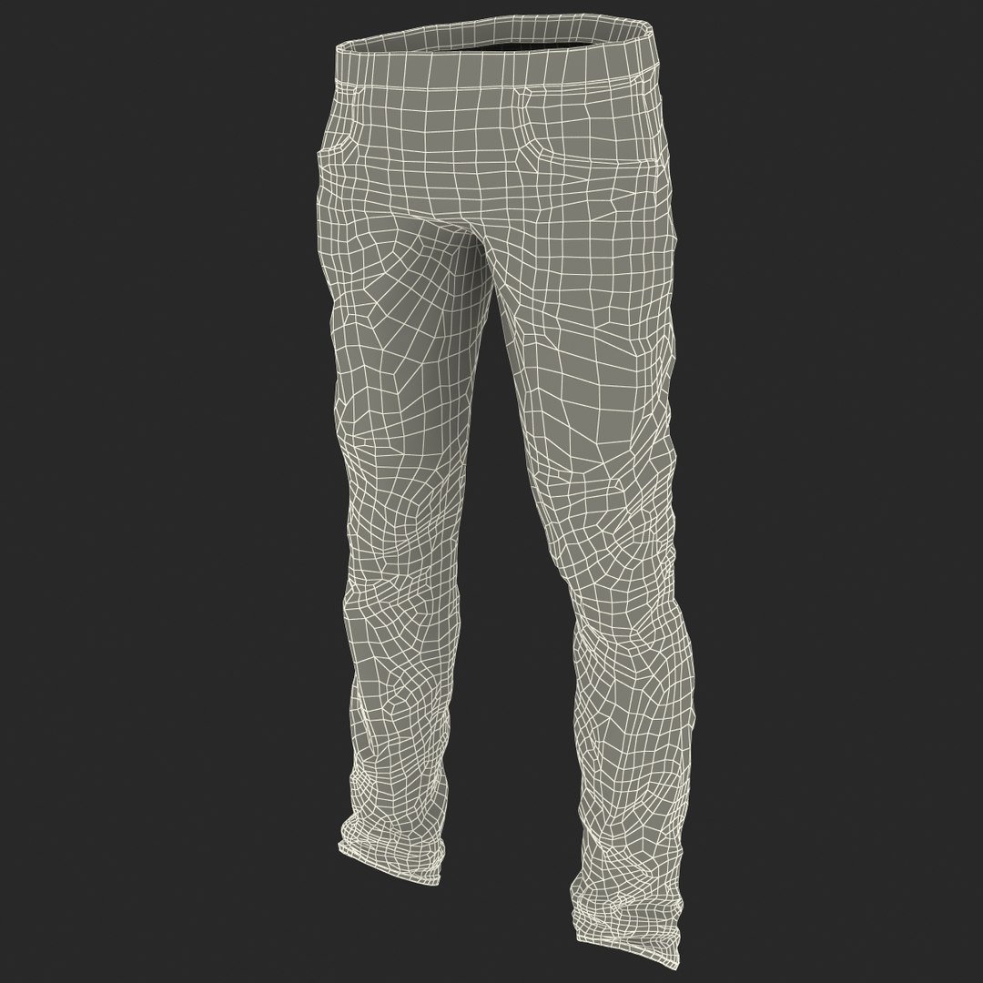 Jeans Pants 3d Model
